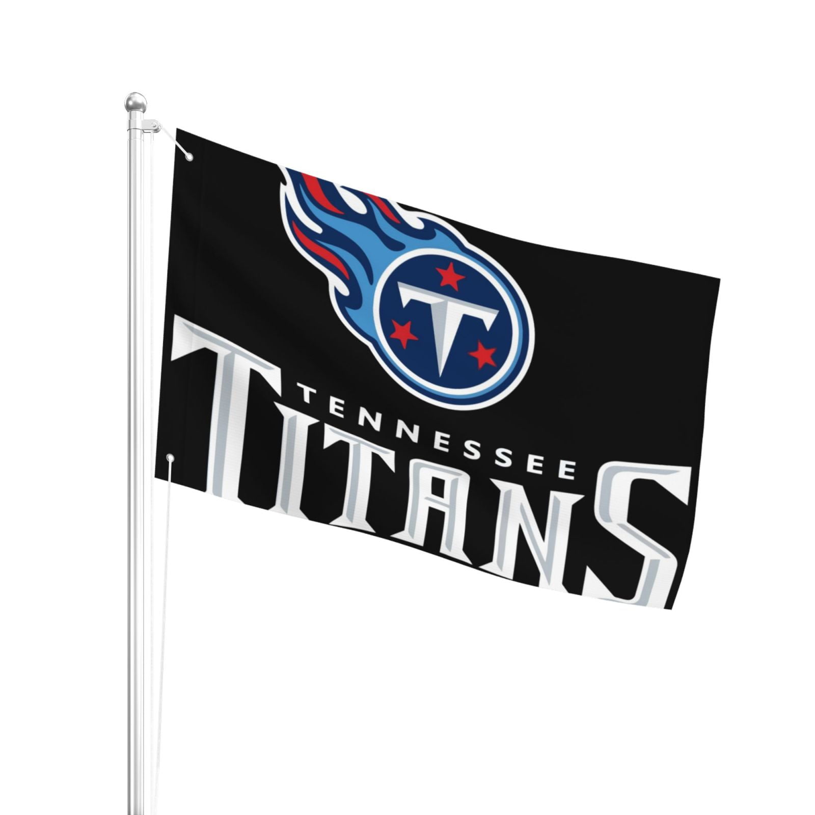 Titans Three Layer personalized Double Sided Flag Football Fans ...
