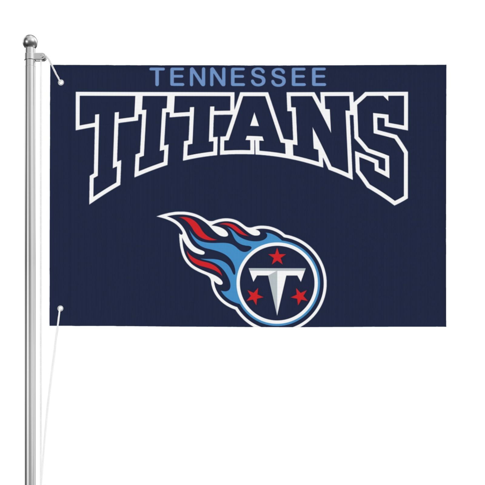 Titans Three Layer personalized Double Sided Flag Football Fans ...