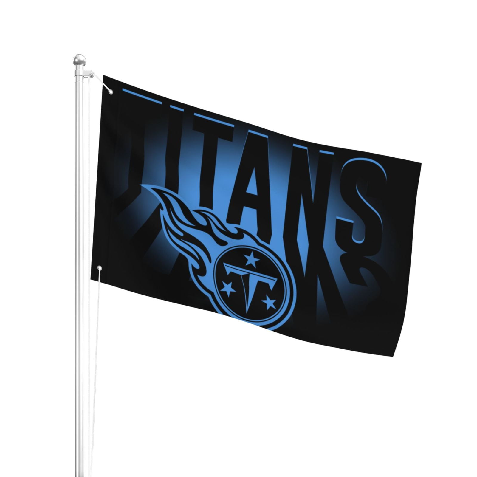 Titans Three Layer personalized Double Sided Flag Football Fans ...