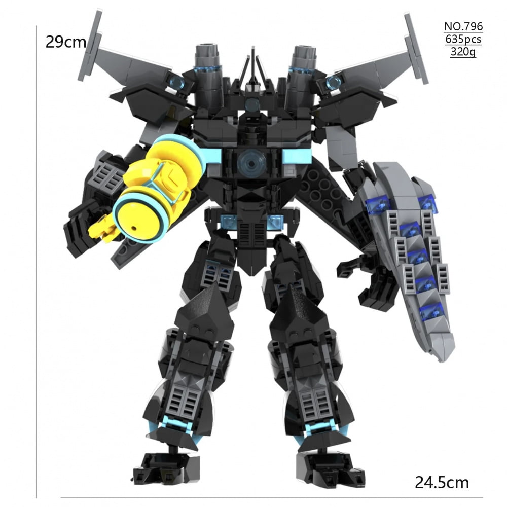 Titans Tv Man Skibidi Toilet Building Blocks Speakerman Titans Man ...