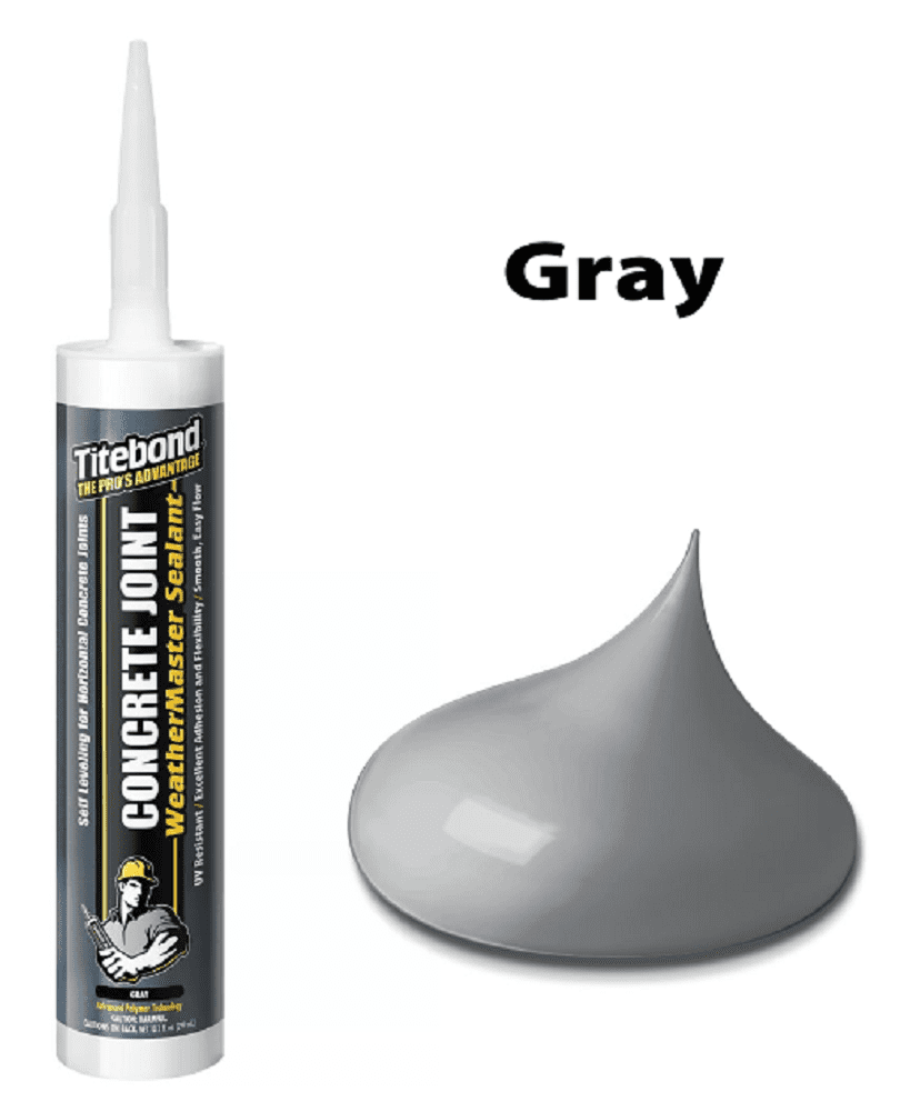 Titebond 3191 WeatherMaster Concrete Joint Sealant, Gray, 10.1 oz ...
