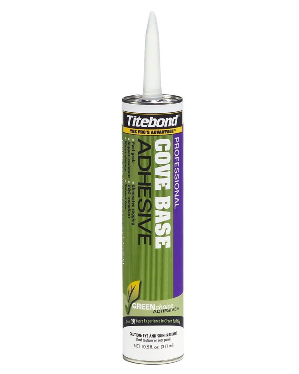 Titebond GREENchoice High Strength Emulsion Polymer Cove Base Adhesive ...