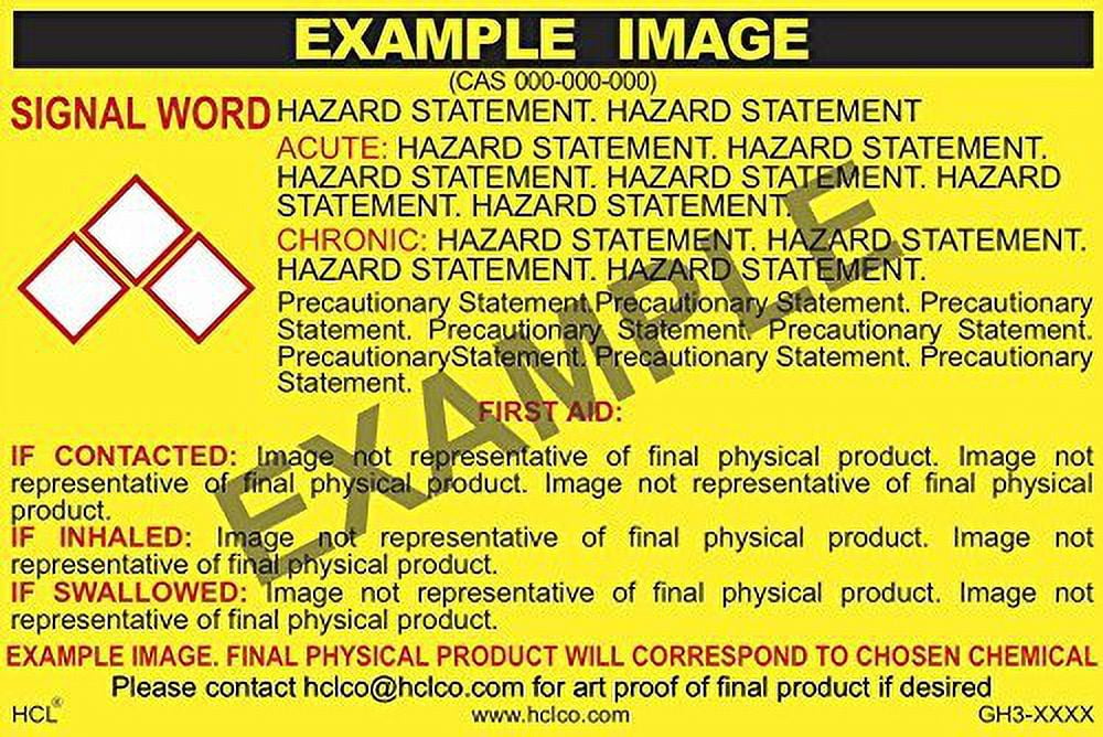Titebond II Premium Wood Glue GHS Label - 2" x 3" (Pack of 25 ...