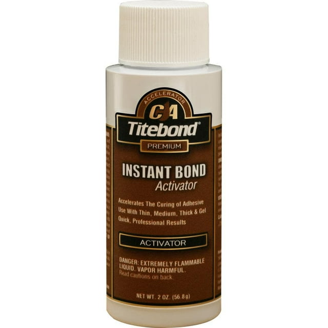 Titebond, Instant Bond Activator, 2 oz Net Content, Spray Bottle ...