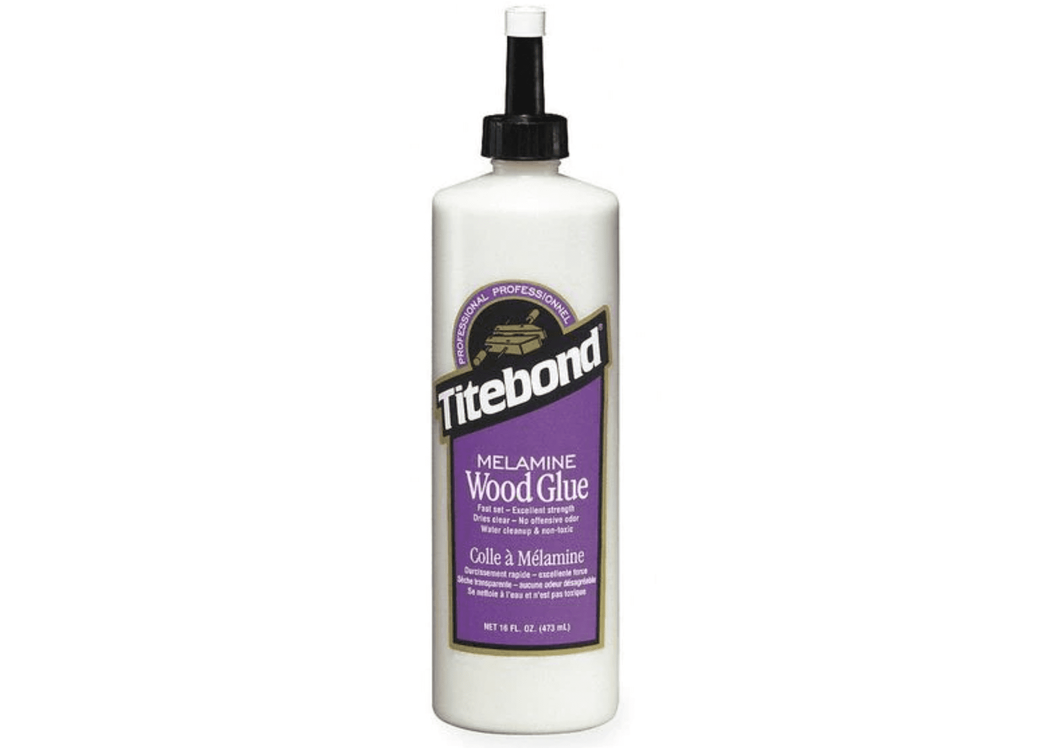 Titebond Melamine Waterproof Wood Glue, Clear, 16 fl oz - Walmart.com