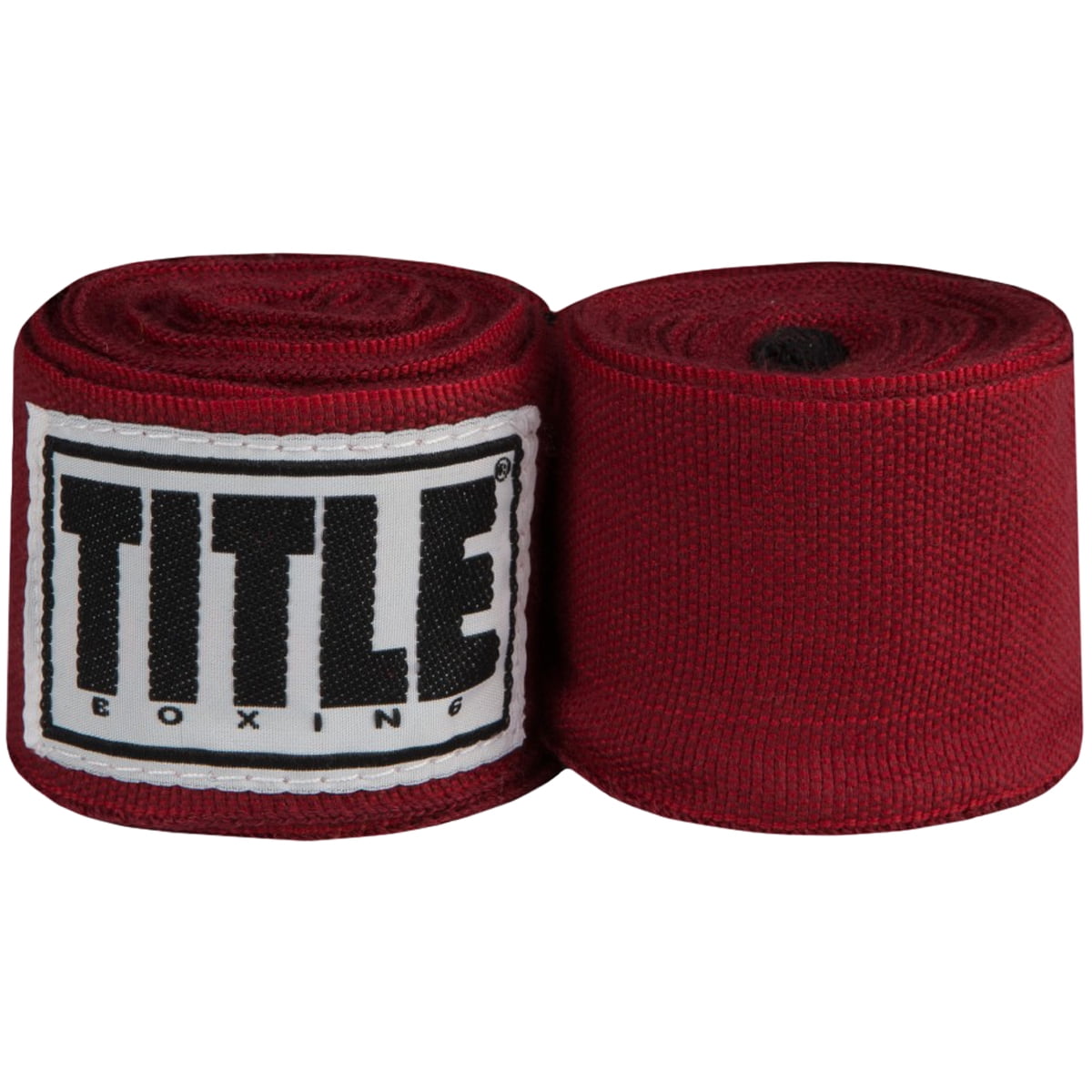 Title Boxing Semi Elastic Mexican Handwraps, 180", Maroon, Perfect for ...