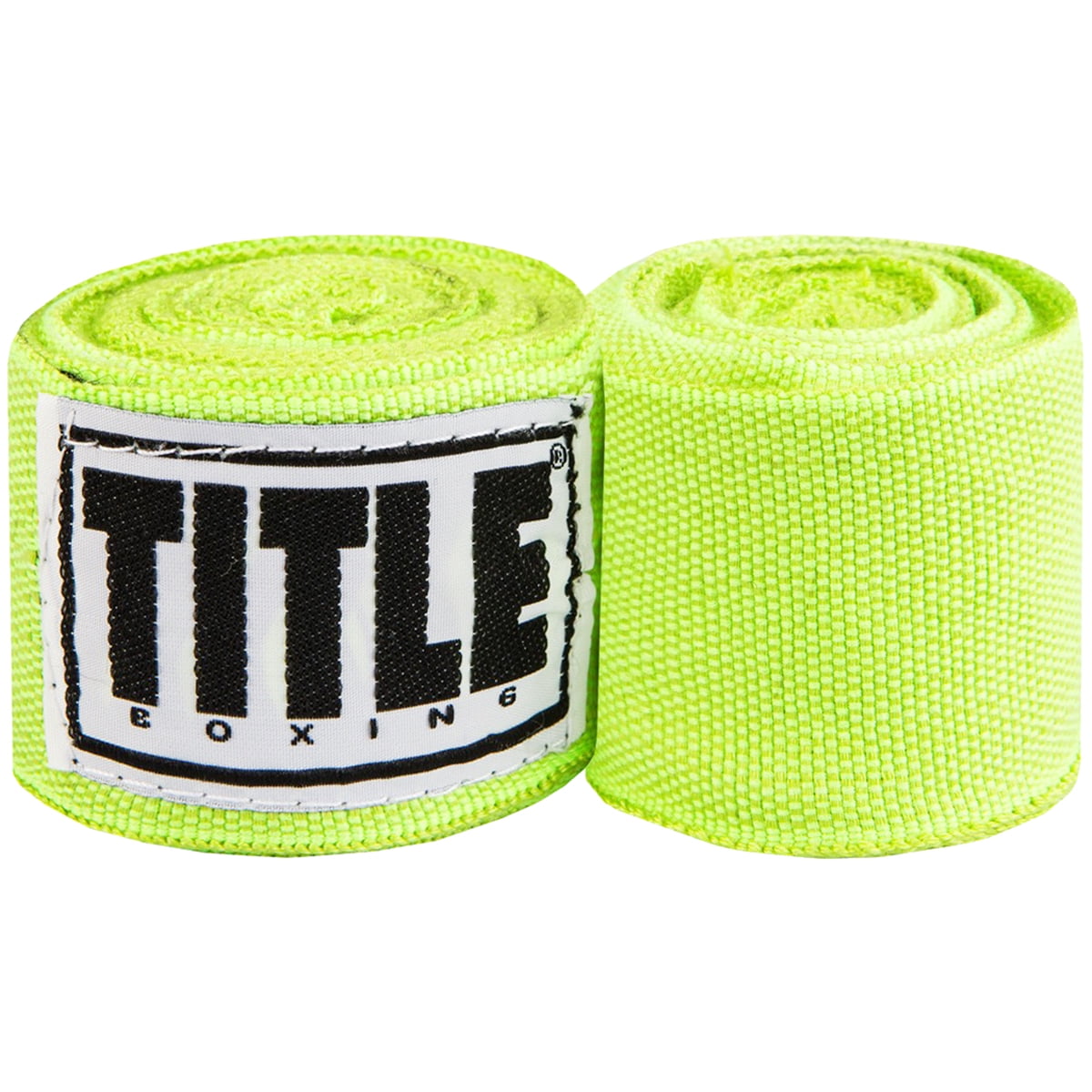 Title Boxing 180" Semi Elastic Mexican Handwraps - Neon Lime - Walmart.com
