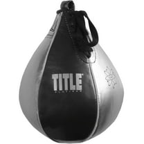 Title Boxing Gyro Balanced Leather Punch Training Speed Bag - Medium ...