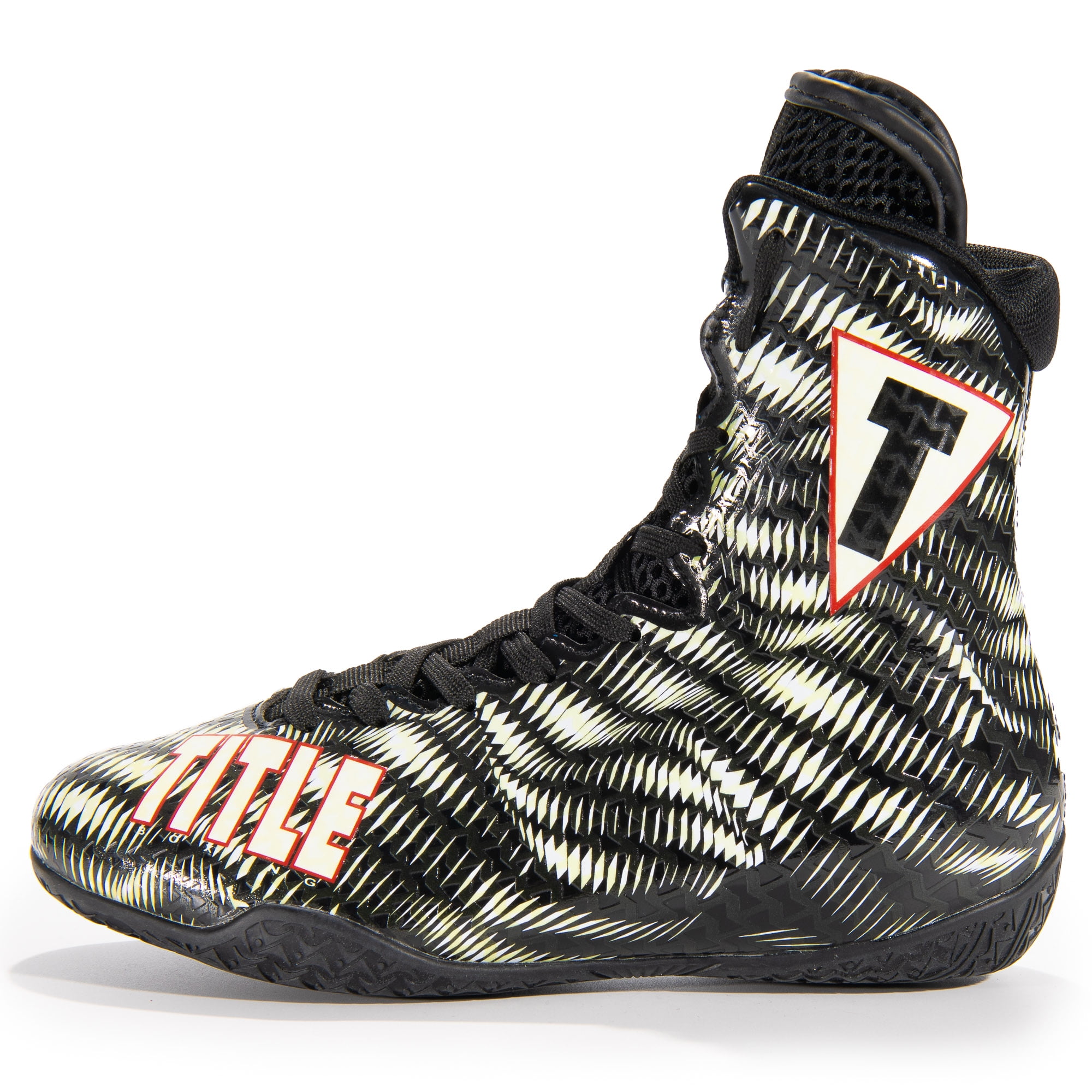 Title Boxing Predator Lightweight Mid-Length Boxing Shoes - Walmart.com