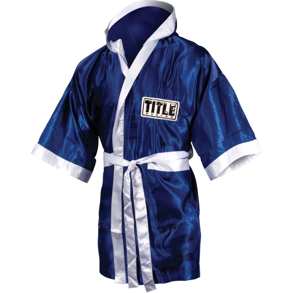 Title Boxing Stock Full Length Satin Walkout Robe - Youth Medium ...