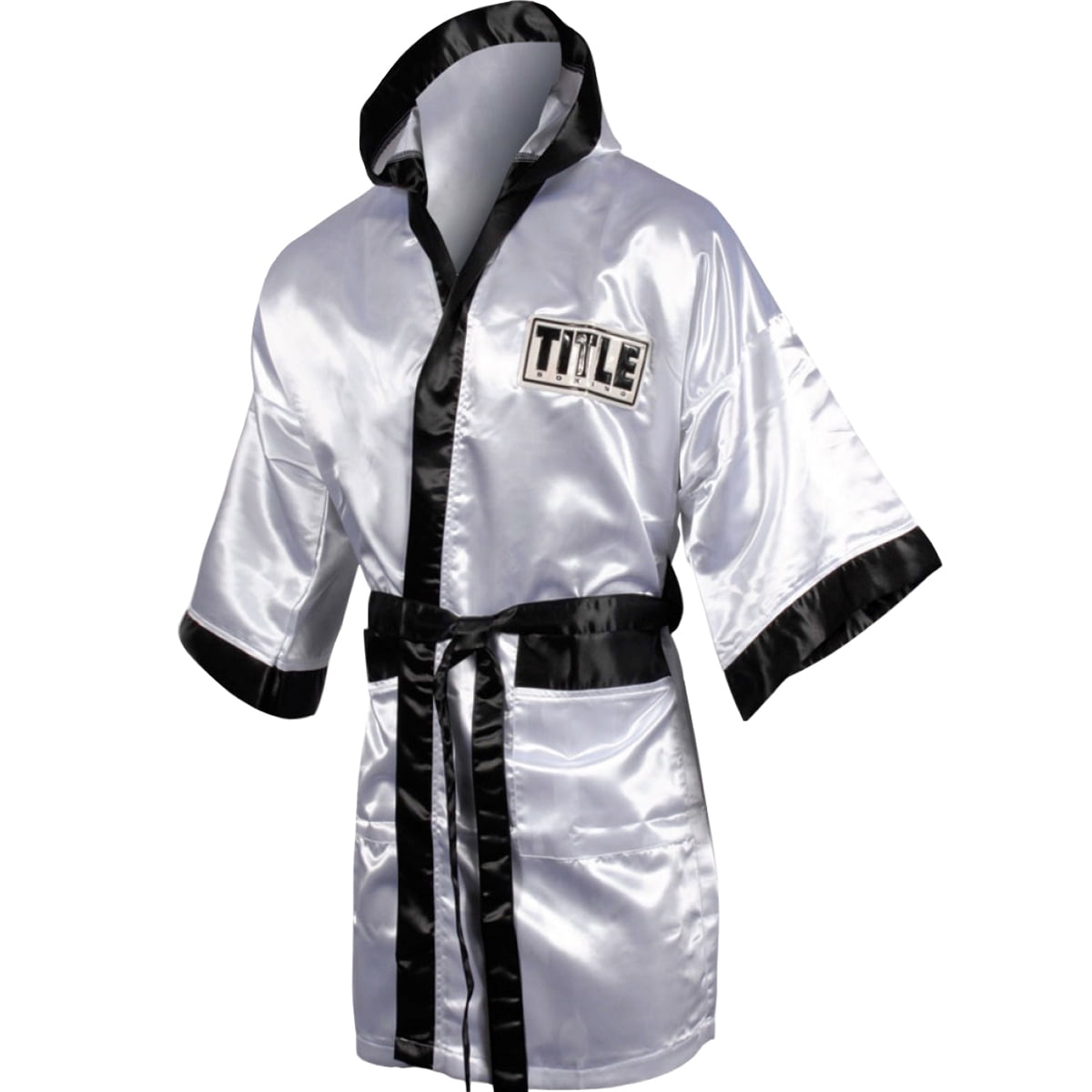 Title Boxing Stock Full Length Satin Walkout Robe - Youth Medium ...
