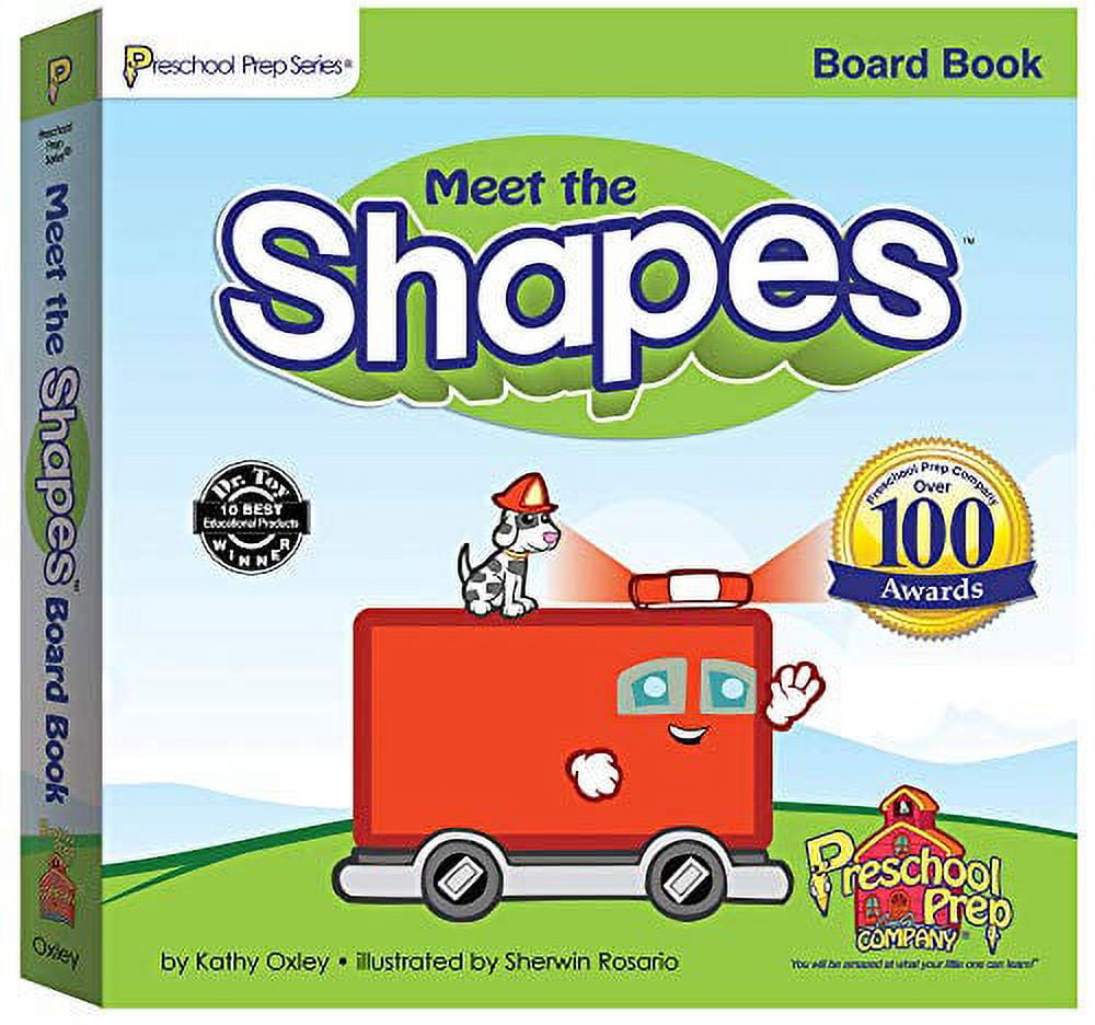 Pre-Owned Meet the Shapes Board Book Kathy Oxley - Walmart.com