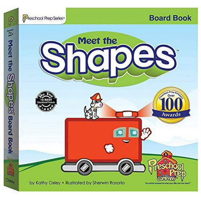 Pre-Owned Meet the Shapes Board Book Kathy Oxley - Walmart.com