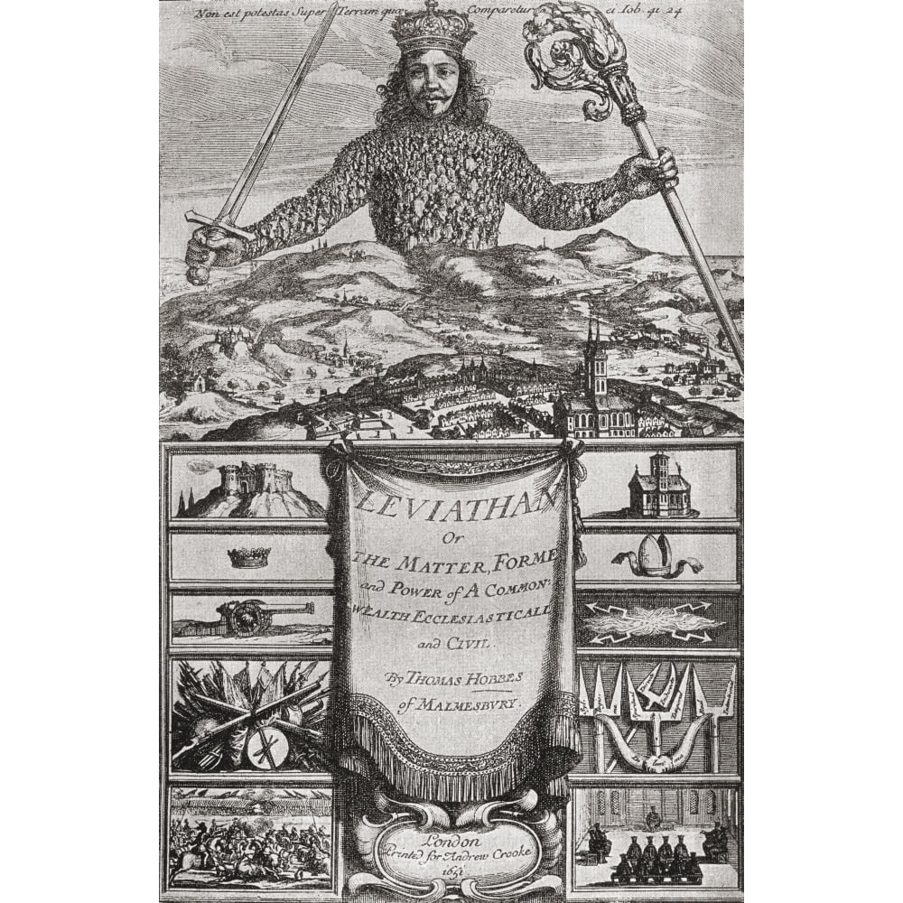 Title Page To Leviathan Or The Matter Forme And Power Of A Common ...