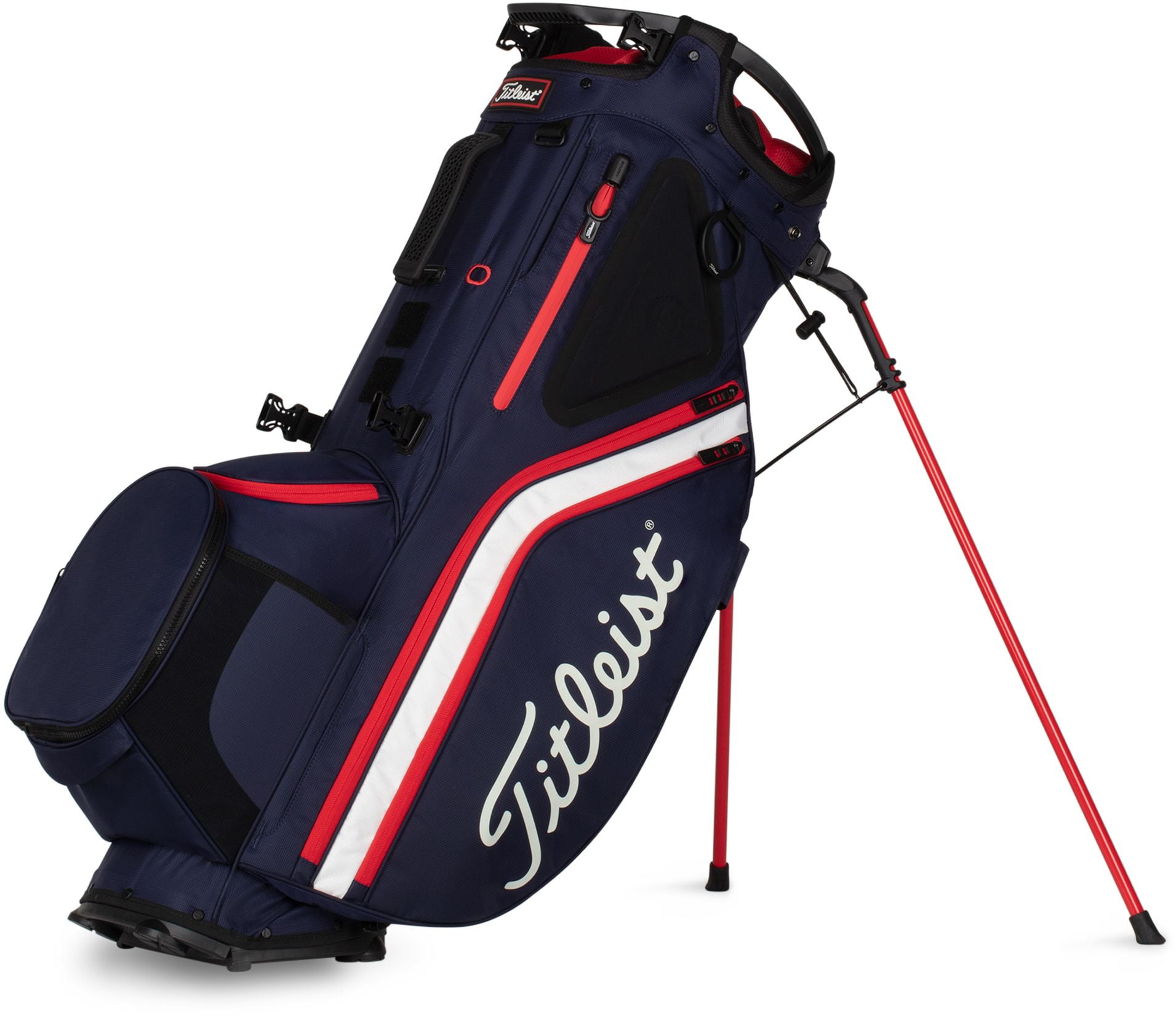 Titleist 2021 Hybrid 14 Stand Bag (Navy/White/Red) - Walmart.com