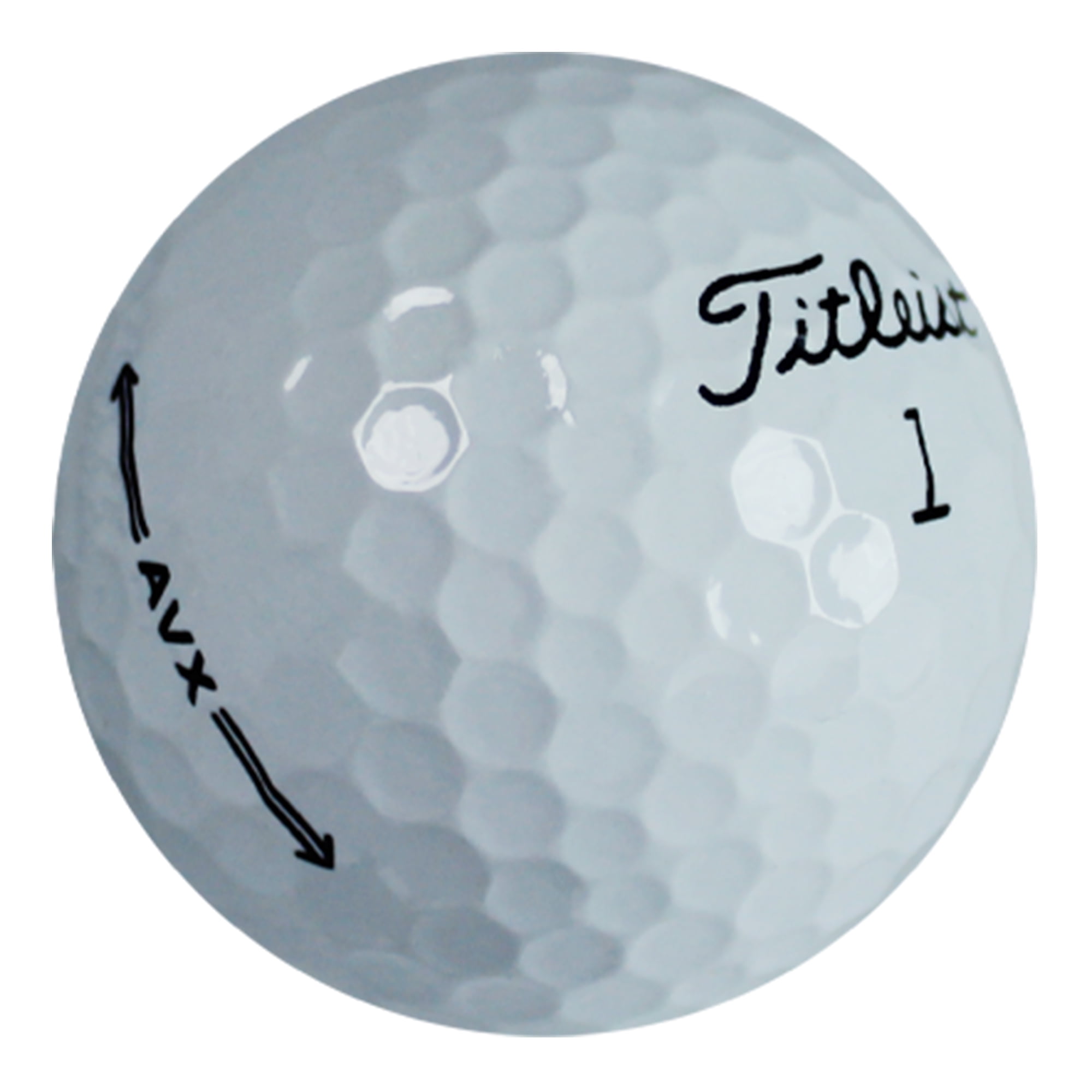 Titleist, Refinished Golf Balls, 36 Pack, Soft Feel Long Distance ...