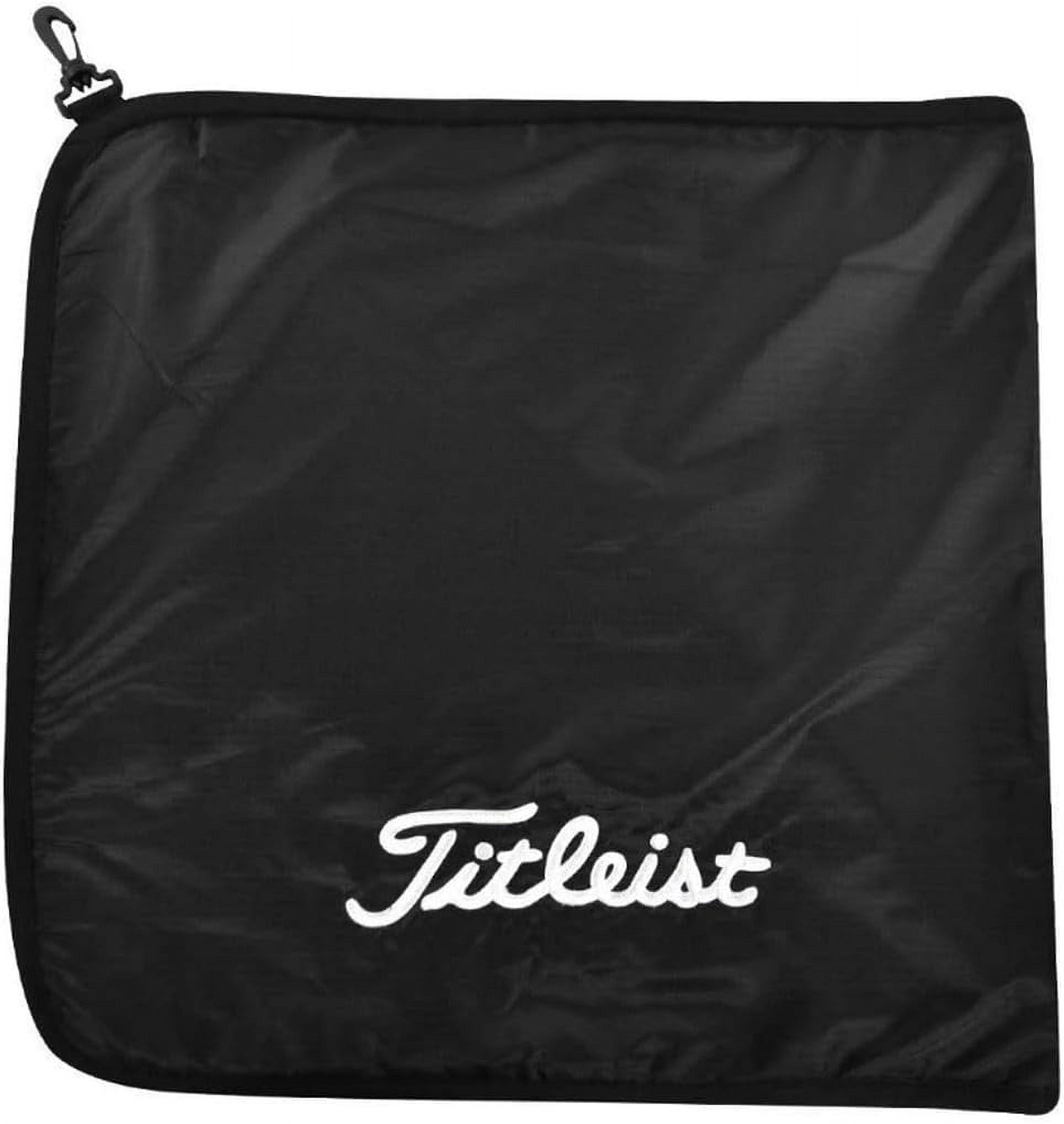 Titleist Dri Hood Towel, Black, Standard 15.50" x 12.00" - Walmart.com