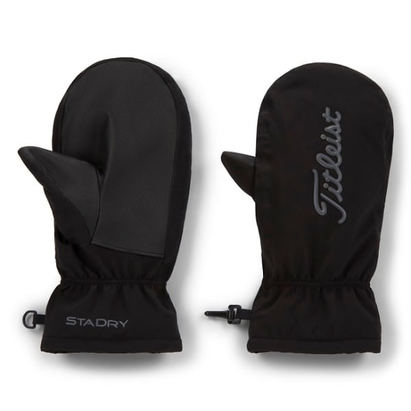 Titleist Golf StaDry Cart Mitts Black/Charcoal One Size Black/Charcoal ...