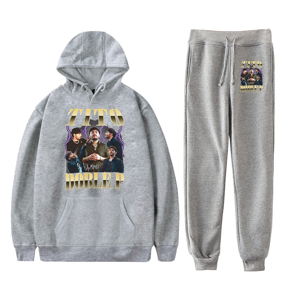 Tito Double P 2025 Merch Hoodie and SWEATPANTS set pop print Unisex ...