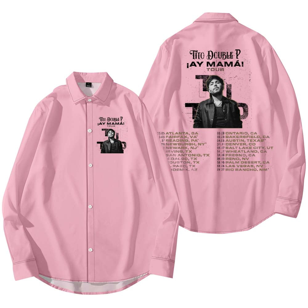 Tito Double P AY Mama Tour Shirt Women Men Long Sleeve Casual ...