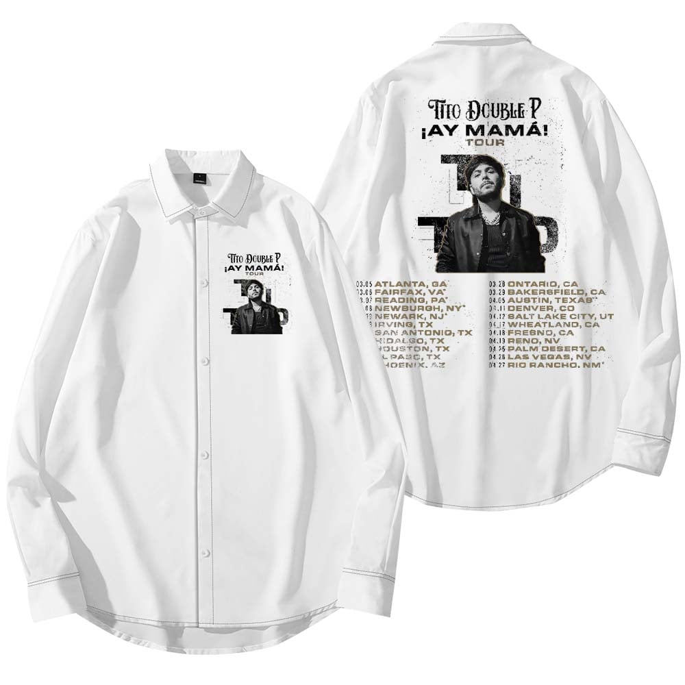 Tito Double P AY Mama Tour Shirt Women Men Long Sleeve Casual ...