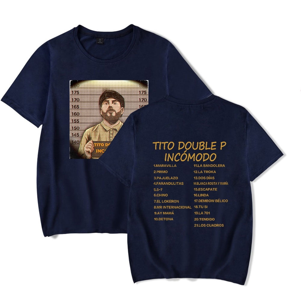 Tito Double P Incomodo Album T-Shirts Merch Women Clothes Trend Casual ...