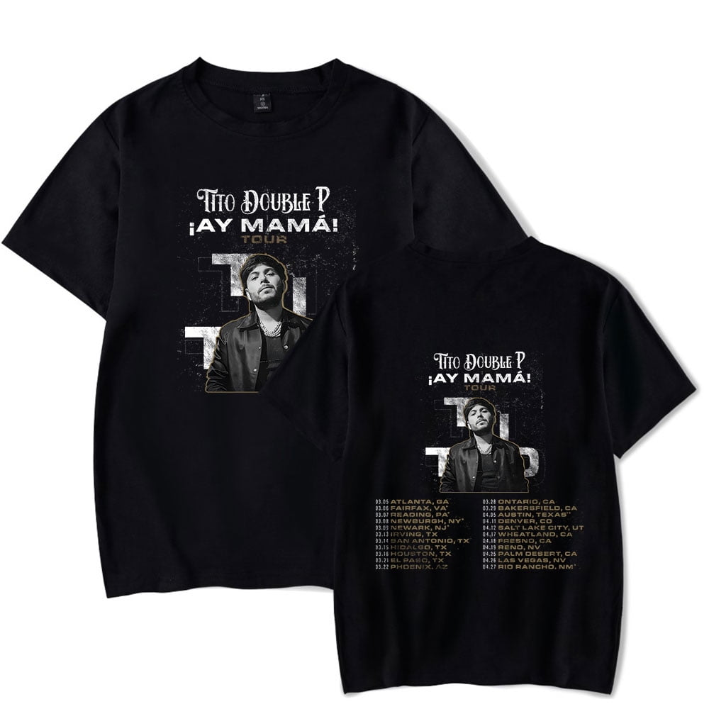 Tito Double P the ¡AY MAMÁ! Tour T-Shirts Merch Women Clothes Trend ...