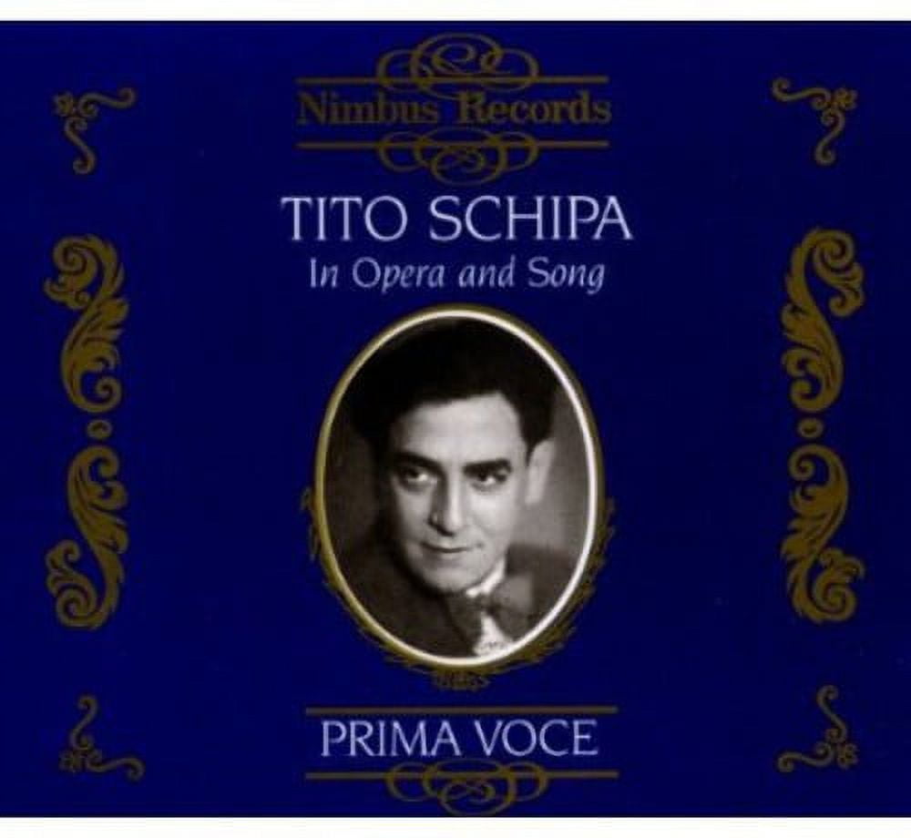 Tito Schipa - In Opera & Song - Music & Performance - CD - Walmart.com