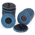 48 PCS 2 inch Flap Disc(40/60/80/120 Grits)，T27 Zirconia Alumina ...