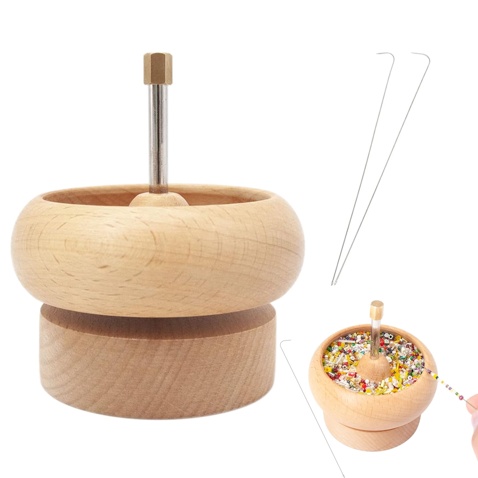 Titoumi DIY Jewelry Making Kit with Bead Spinner, Curved Beading Tool ...