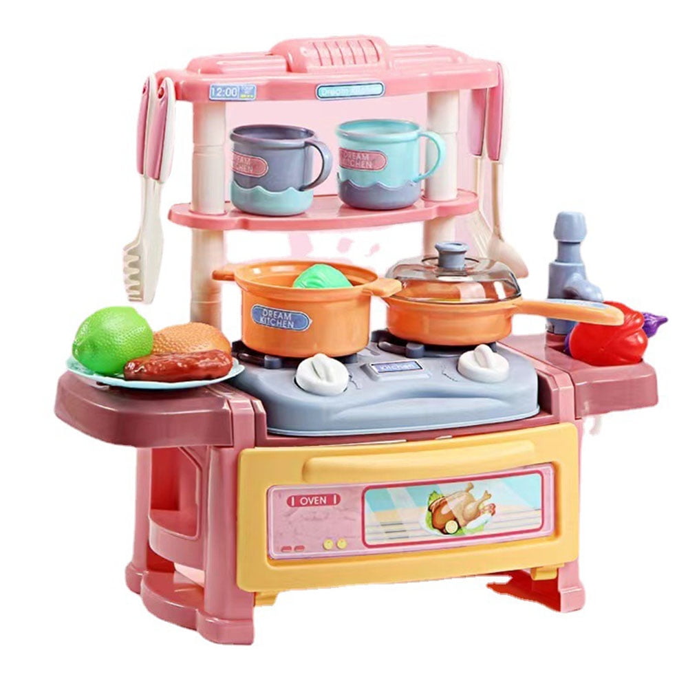 Titoumi Mini Kitchen Toy Set,Cartoon Playing House Cooking Toy Kit ...