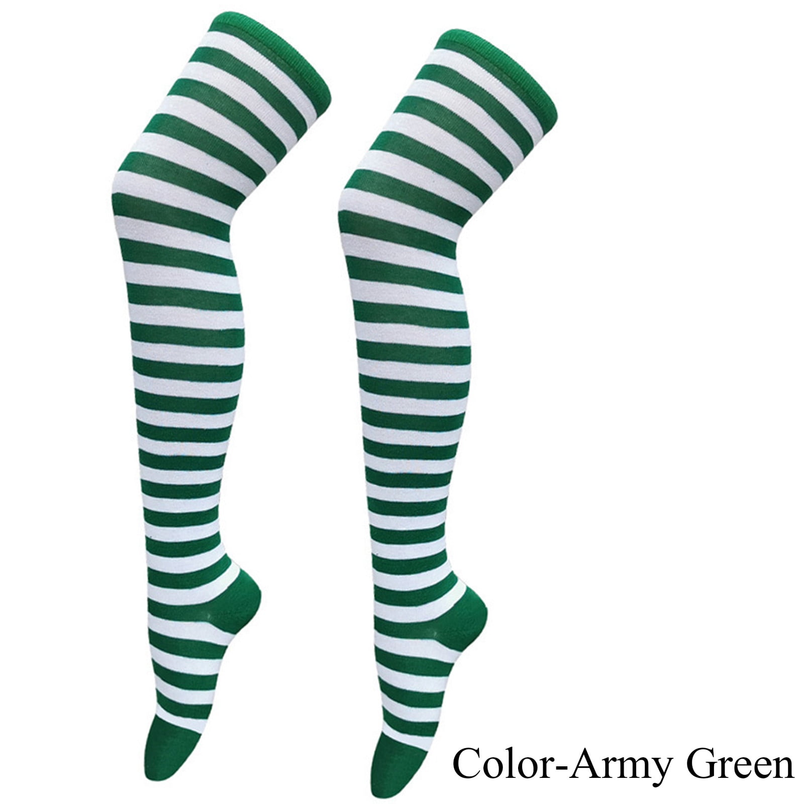 Tittly Slouch Socks Grip Socks Christmas High Long Stockings Over Knee ...