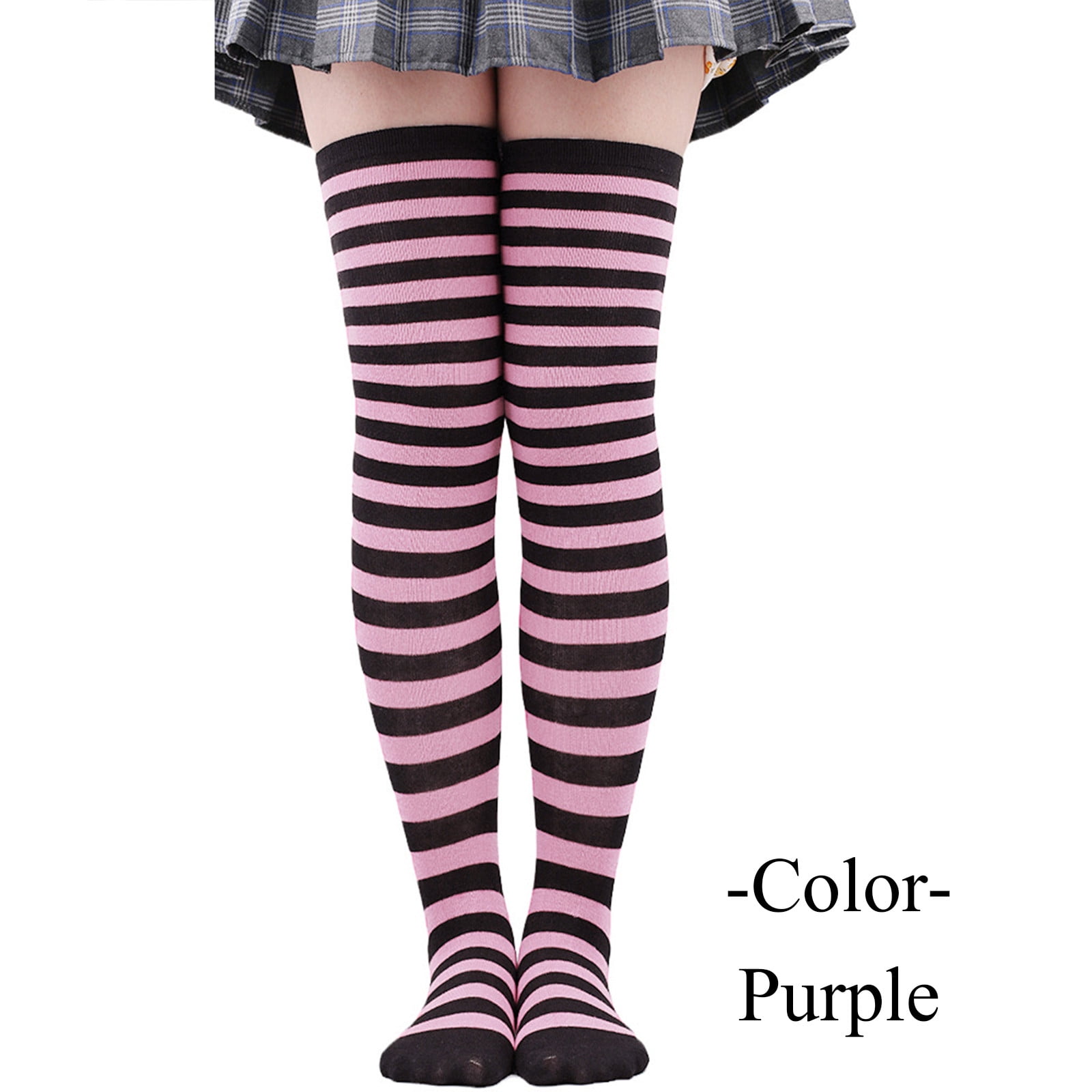 Tittly Slouch Socks Grip Socks Christmas High Long Stockings Over Knee ...