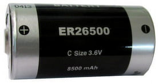Titus C Size 3.6V ER26500 Lithium Battery - 4 Pack + Free Shipping ...
