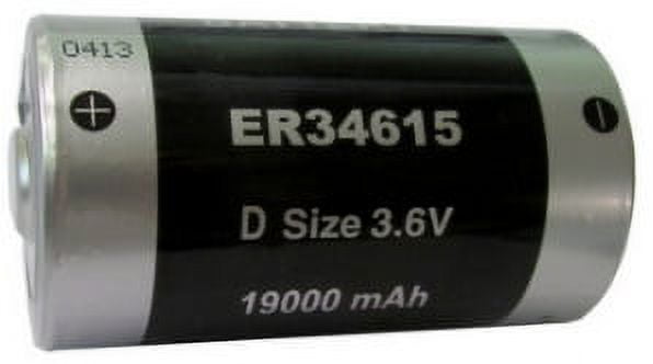 Titus D Size 3.6V ER34615 Lithium Battery - 2 Pack + Free Shipping ...