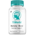 Tiworld Brain Supplement Capsules – Tiworld All Natural Memory Focus ...