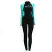 Charmo Women Half-Zipper Floral One Piece Surfing Wetsuit - Walmart.com
