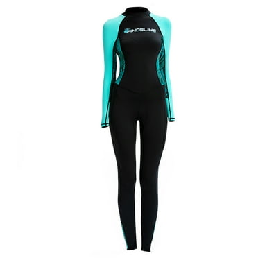 Charmo Women Half-Zipper Floral One Piece Surfing Wetsuit - Walmart.com