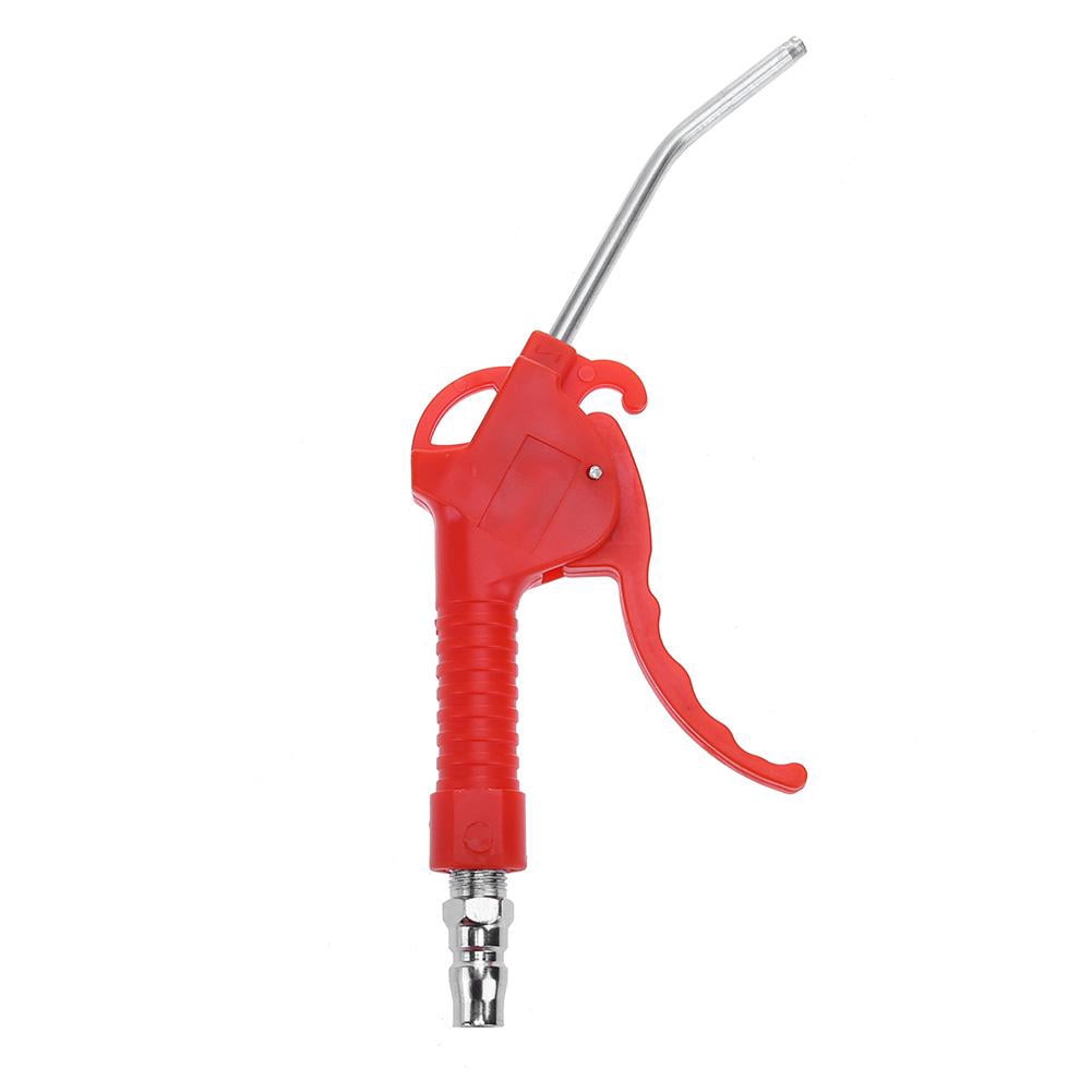 Tiyuyo Red Handle Angled Nozzle Air Duster Blow Gun Pneumatic Tool ...
