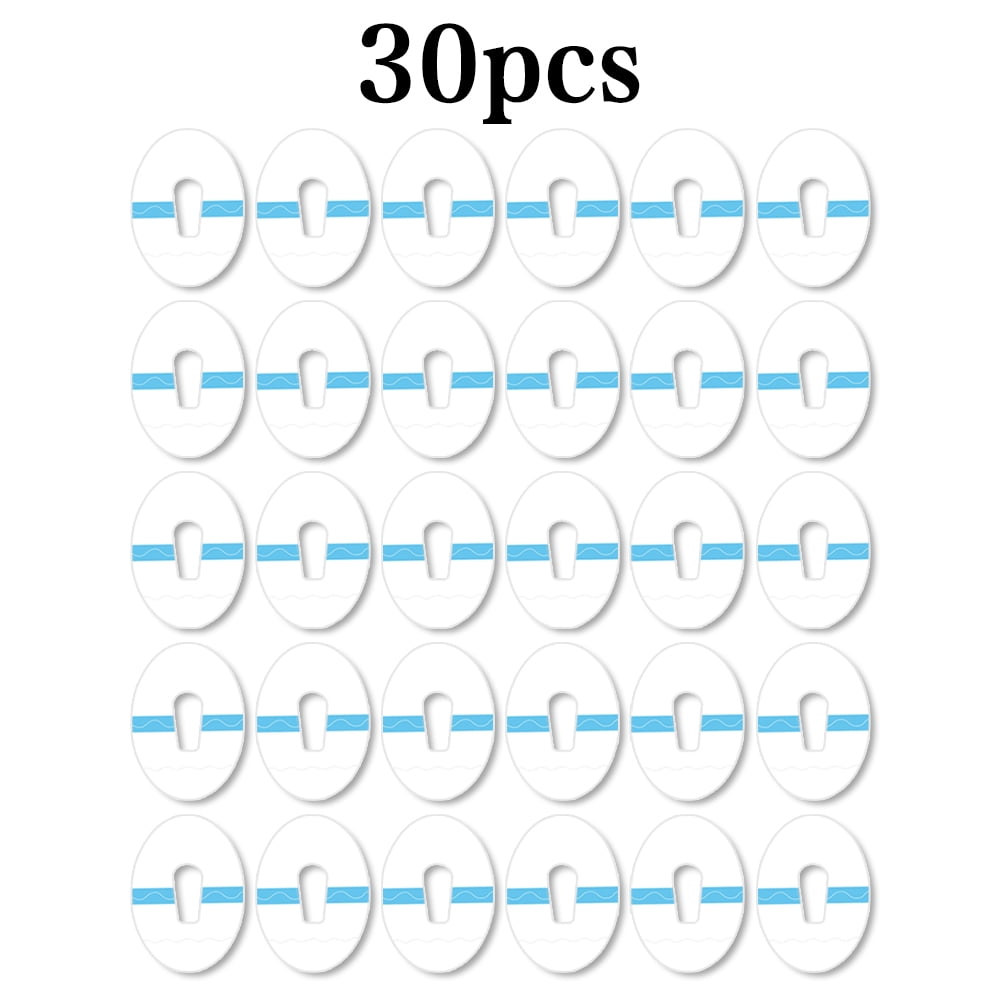Tiyuyo Waterproof Adhesive Patch -30Pcs Pre-Cut Transparent Tapes ...