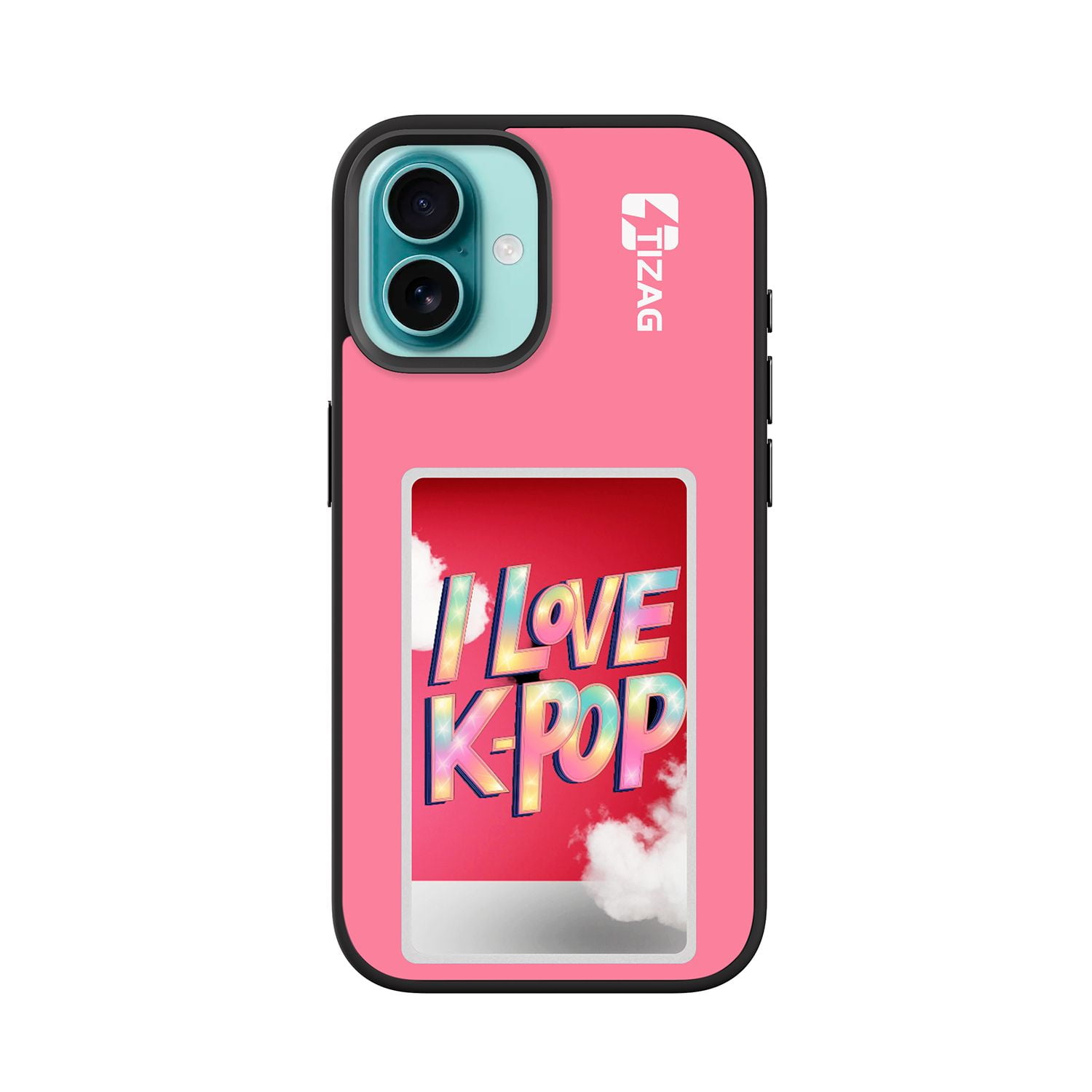 Tizag Digital Canvas Case for iPhone 16 - Pink - Walmart.com