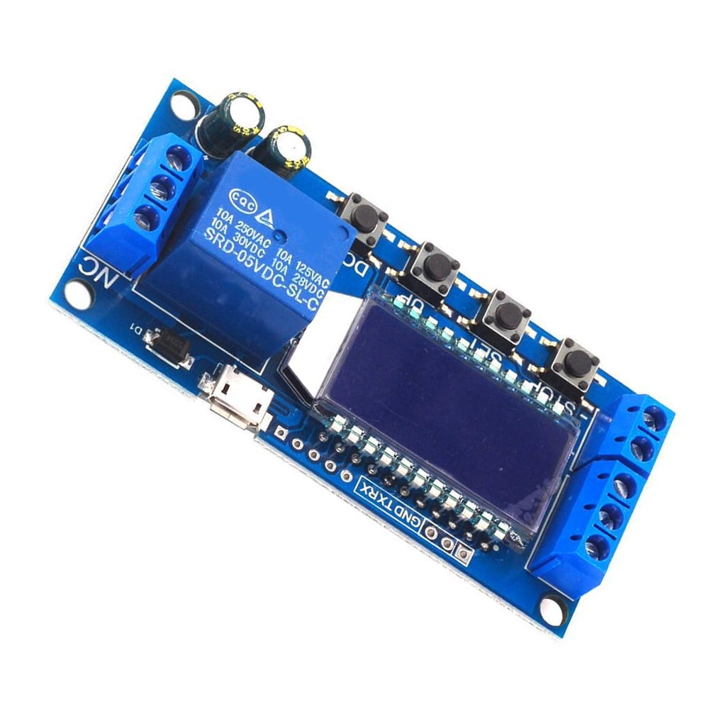 Tizuqe 1 Channel Cycle Triggers Delay Timer Relays Controller Module ...