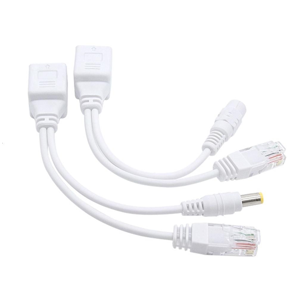 Tizuqe 1 Pair Passive PoE Extension Set Wide Compatibility RJ45 ...