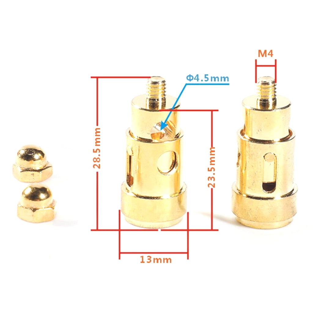 Tizuqe 1 Pair Speakers Binding Post Sound Amplifiers Connectors ...