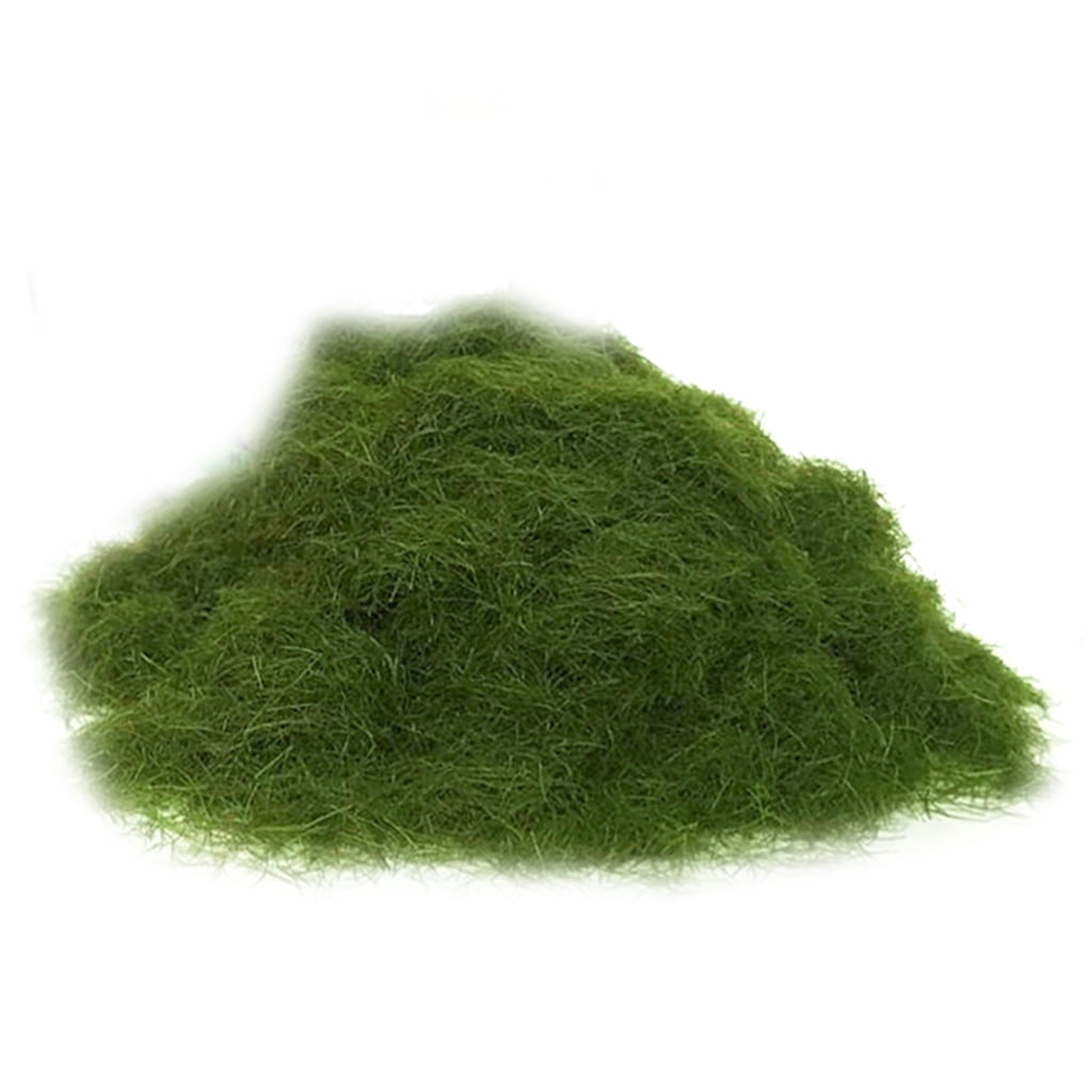 Tizuqe 100ml Miniature Scene Model Turf Flock Lawn Nylon Grass Powder ...