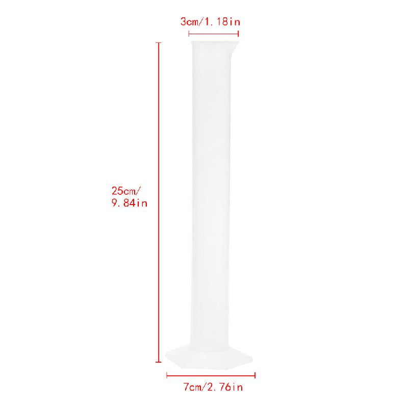 Tizuqe 100ml Plastic Hydrometer Test Tube For Homebrew Whiskey Alcohol ...