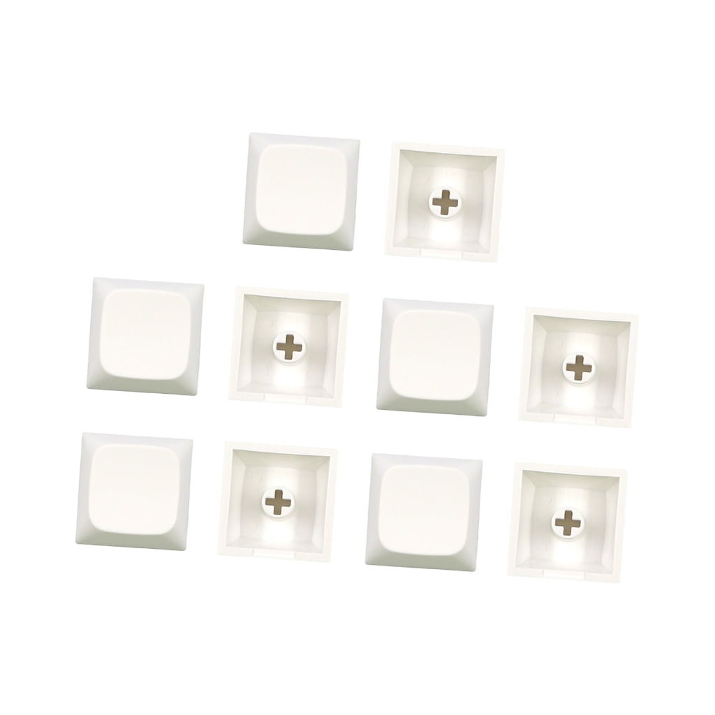 Tizuqe 10Keys PBT Keycap XDA Profile 1U Not Engraving Blank Key Cover ...