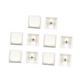 Tizuqe 10Keys PBT Keycap XDA Profile 1U Not Engraving Blank Key Cover ...