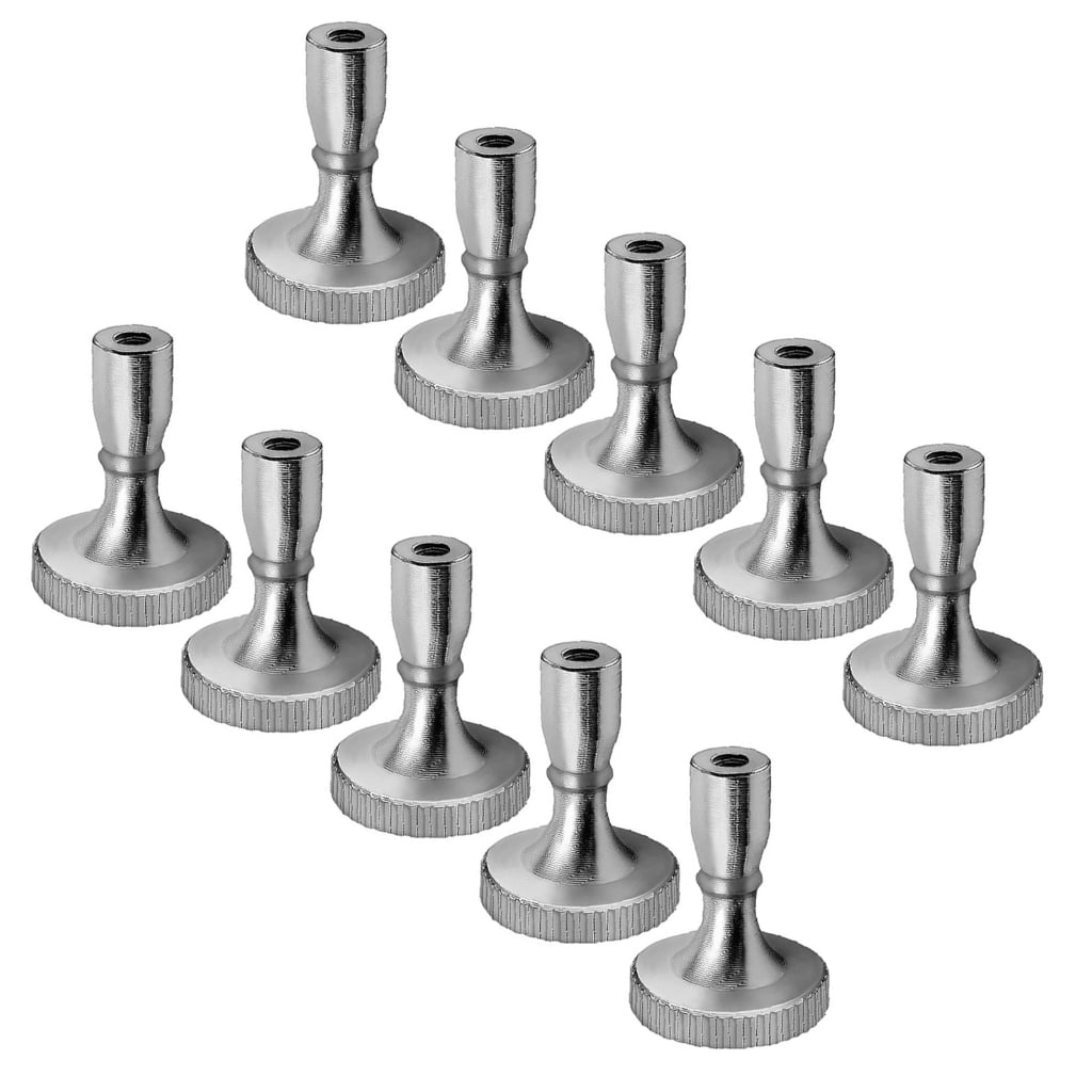 Tizuqe 10Pcs Lamp Turn Knob Metal Switches Knob Standard Size Twist ...