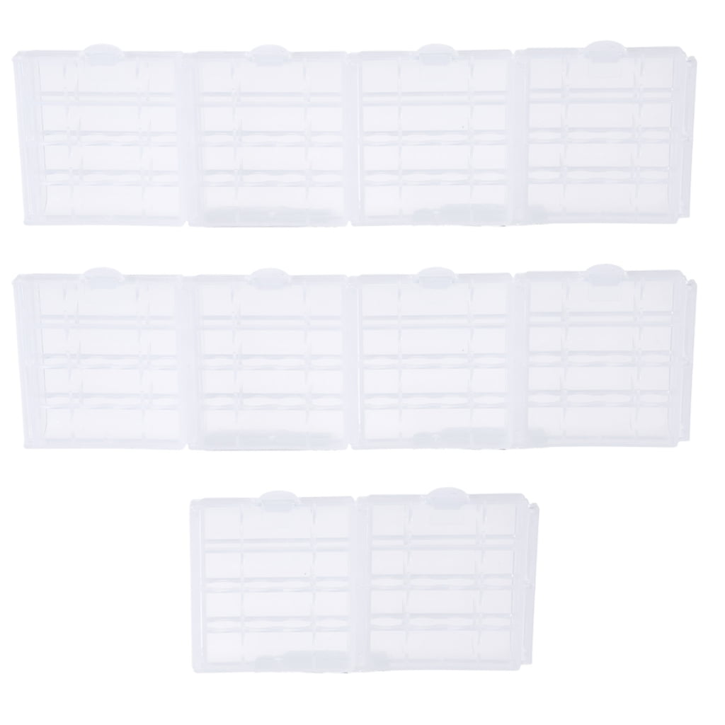 Tizuqe 10Pieces 4x AA AAA Battery for Case Holder Cell Batteries ...